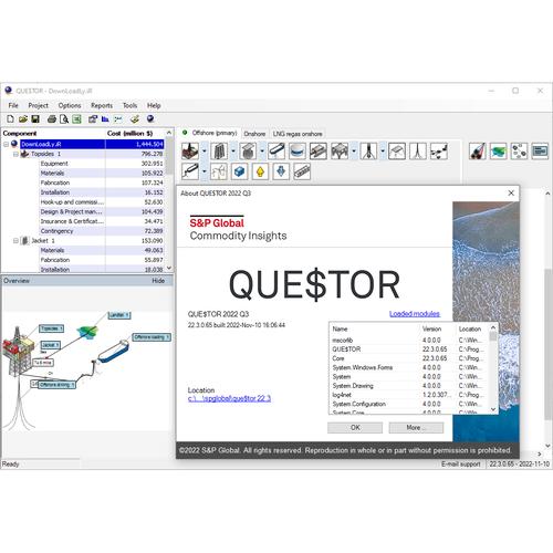 Jual software oil & gas IHS QUESTOR 2023 Q3 Permanent software Full ...