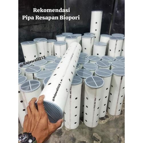 Jual PIPA PVC 4 INCH PIPA RESAPAN BIOPORI PANJANG 80CM TERBARU - Kota ...
