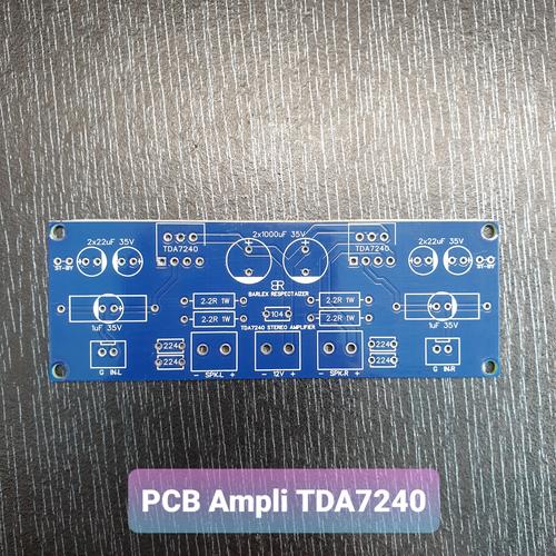 Jual pcb ampli tda7240 stereo single supply - Kab. Deli Serdang ...