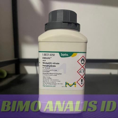 Jual Nikel II Nitrat Heksahidrat Pro Analis / Nickel (II) nitrate hexahydrate 250 Gram Merck ...
