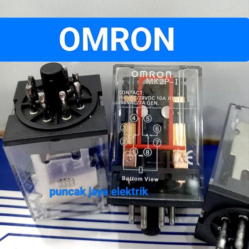 Jual relay Omron mk2p/mk2p i 12vdc 8kaki 10a/relay Omron/relay mk2p - Jakarta Barat - Puncak ...
