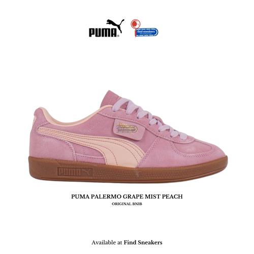 Jual Sepatu Sneakers Wanita PUMA PALERMO GRAPE MIST PEACH ORIGINAL BNIB ...