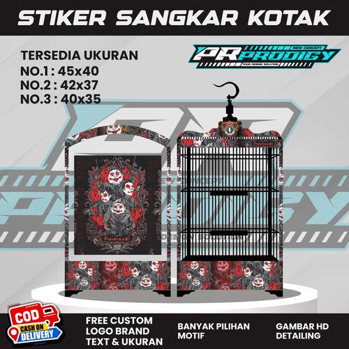 Jual Stiker Decal PUNOKAWAN /Sangkar Burung Koper/Single Fighter Kotak ...