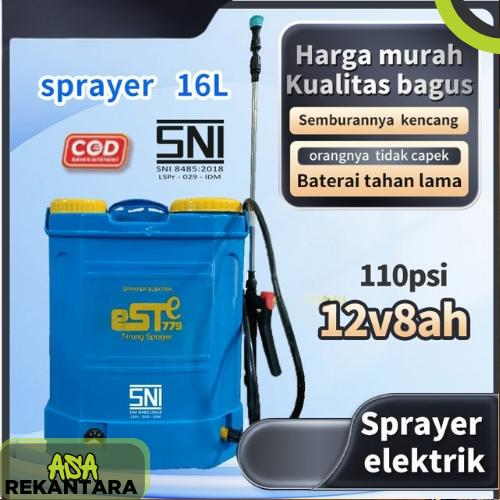 Promo Semprotan Tanaman Sprayer Elektrik Kapasitas Besar 16 Liter SNI ...