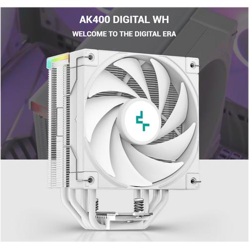 Promo Deepcool AK400 DIGITAL Cooler Processor AMD INTEL - WHITE Cicil 0 ...