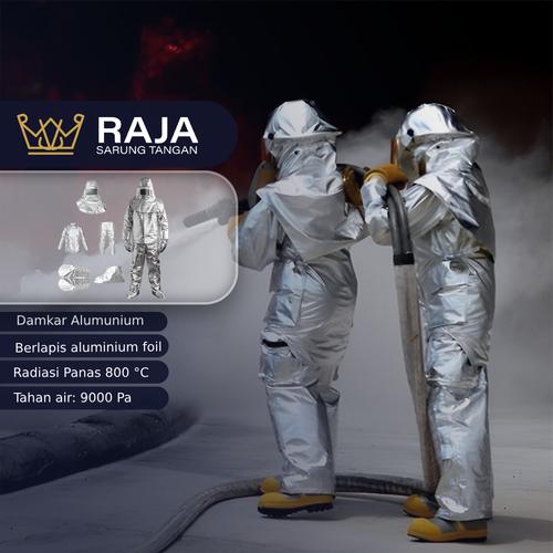 Jual Baju Pemadam Api / Baju Damkar Alumunium / Fire Fighting Suit ...