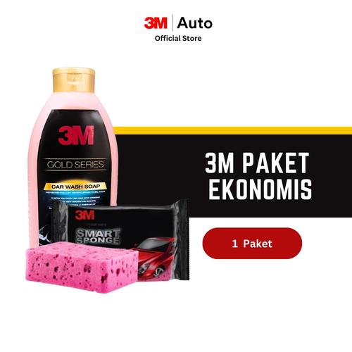 Promo 3M Paket Ekonomis Sampo dan Spons Cuci Mobil - Car Wash d Smart Spons - Kab. Bekasi - 3M ...