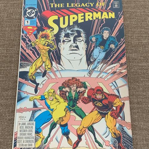 Jual DC COMICS - 1993 THE LEGACY OF SUPERMAN #1 by JANKE & JURGENS ...