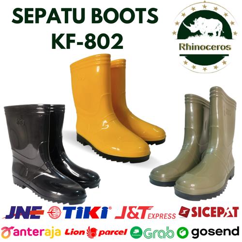Jual Sepatu Boots Pria Pendek Hitam Sepatu Petani Sepatu Boots Berwarna ...