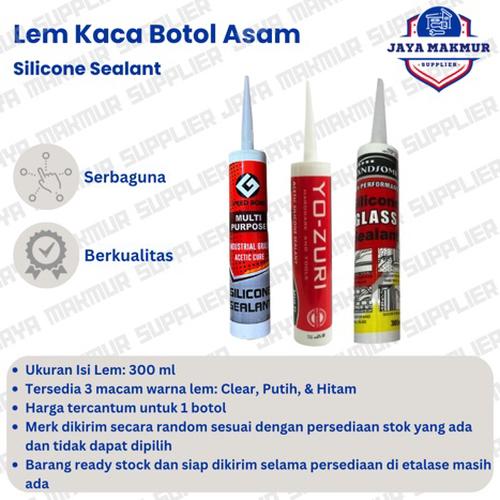 Jual Lem Kaca Botol Speed Bond Silicone Sealant | Lem Kaca Botol 300 ml ...