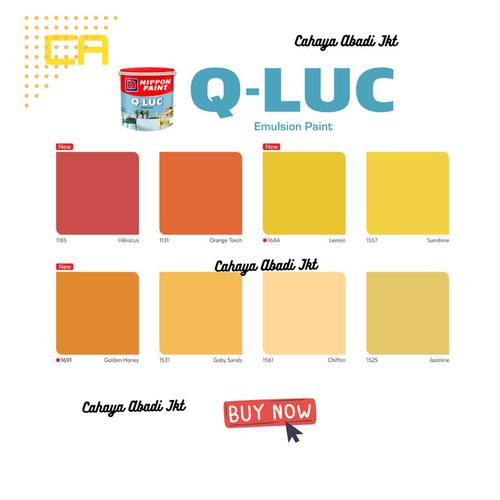 Jual Cat Tembok Qluc Nippon Paint 18KG (GOSEND) / Cat Tembok Qluc ...