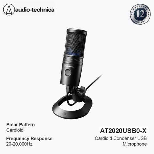 Promo Audio-Technica AT2020 USB Cardioid Condenser USB Microphone Cicil ...
