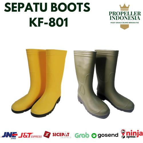 Jual Sepatu Boots Pria dan Wanita Sepatu karet Sepatu Berkebun Bahan ...