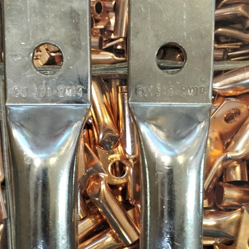 Jual skun cu 300 mm, 2 lubang, scun tembaga 300 mm holl dua, scun cu ...