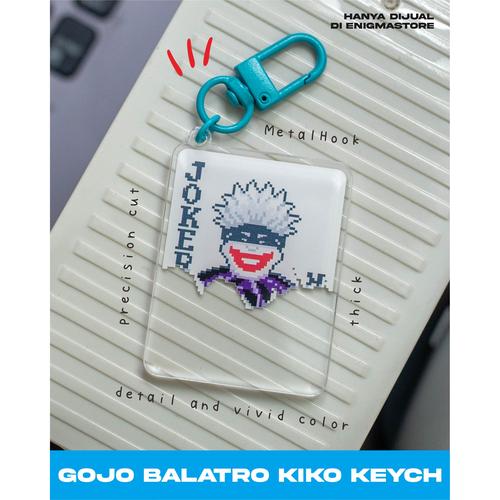 Jual GOJO SATORU BALATRO KIKO KEYCH - Kota Bandung - enigmastore.bdg ...