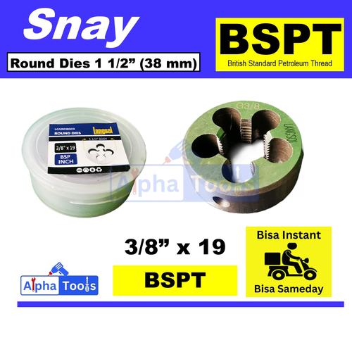 Jual Snei BSP Snay Round Dies 3/8" x 19 Mata Senai Drat Baut BSPT - Kab ...