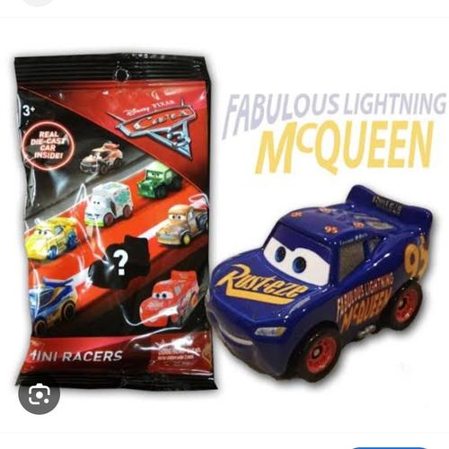 Jual Disney Pixar Cars Mini Racers No 14 Fabulous Lightning McQueen ...