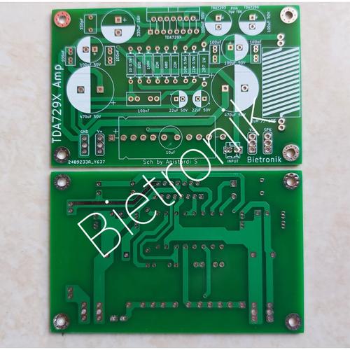 Jual PCB TDA7293 TDA7294 MONO Double layer - Kab. Sleman - Bietronik ...
