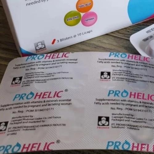 Jual Prohelic strip isi 10 tablet - Jakarta Timur - ApotekNauli | Tokopedia