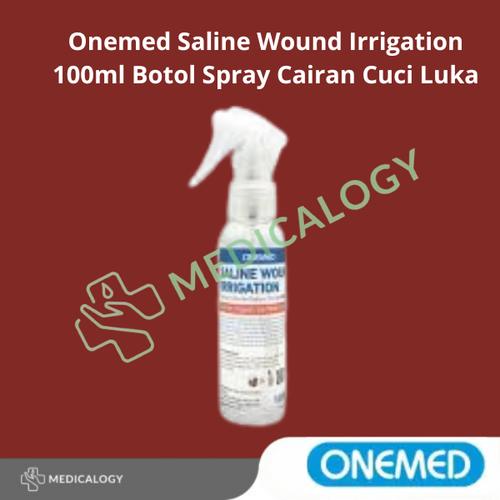 Jual Onemed Saline Wound Irrigation 100ml Botol Spray Cairan Cuci Luka - Kota Makassar ...