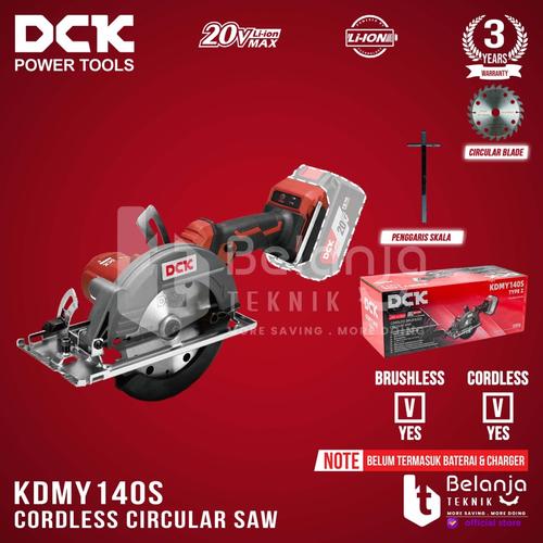 Promo DCK Mesin Circular Saw Cordless KDMY140S Sirkel Kayu Unit Only ...