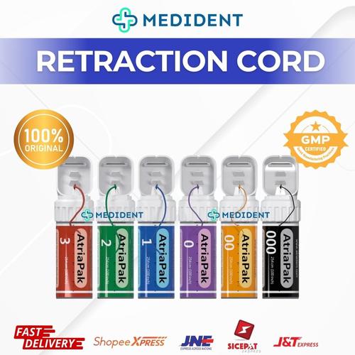 Jual Retraction Cord / Benang Retraction Cord Gigi / Dental Retraction ...