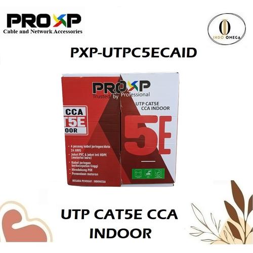Jual PROXP kabel UTP cat5 cat 5 CCA Indoor PXP-UTPC5ECAID - Jakarta ...