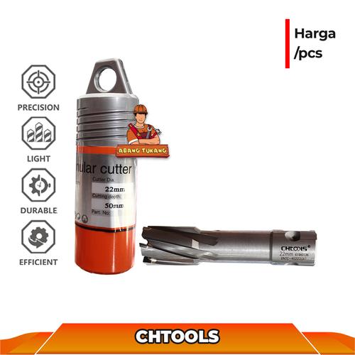 Jual Mata Bor Magnet CHTOOLS Model Jetbroach Magnetic Drill Bit 18mm ...