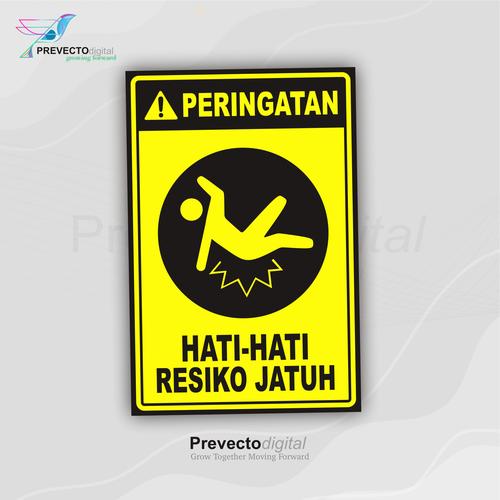 Jual Sticker Safety Sign K3 Bahaya Mekanis Rambu Peringatan Resiko ...