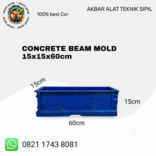 Jual Mold Beton Profesional Concrete Beam Mold 15x15x60 - Jakarta Barat ...