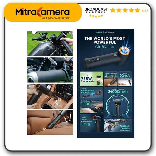 Jual Kica Jetfan Max Powerful Air Blaster With Vacuum Jet Fan Max New ...