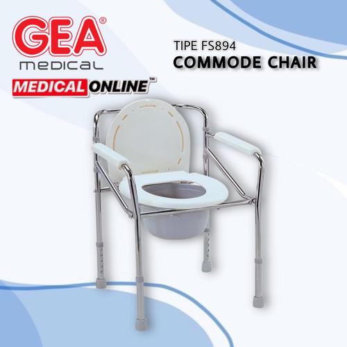 Jual COMMODE CHAIR / KURSI BAB GEA FS894 FS-894 TANPA RODA MEDICAL ...