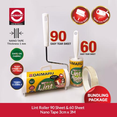 Jual Daimaru Nano Double Tape 3cm x 3meter Selotip Isolasi Bening ...