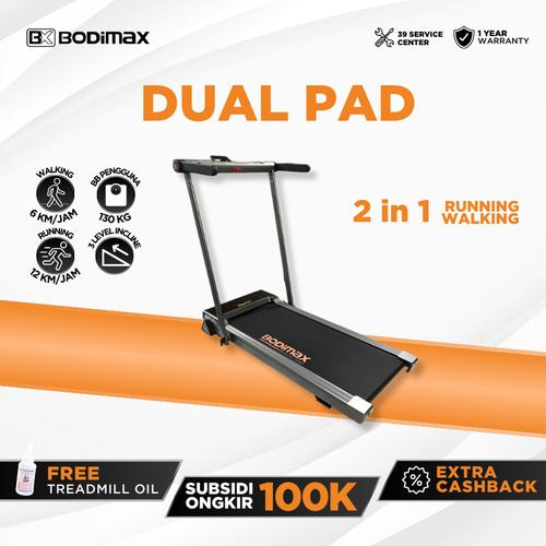 Promo Bodimax Dual Pad / Running pad [new upgrade] Cicil 0% 3x ...