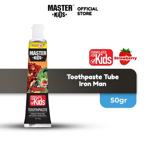 Promo Master Kids Toothpaste Iron Man Tube 50gr - Kota Tangerang ...