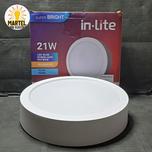 Jual INLITE Downlight panel OUTBOW INSS602R Lampu INLITE OB tempel ...
