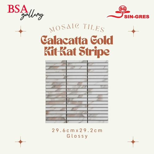 Jual MOSAIC TILE KITKAT PERSEGI PANJANG / KERAMIK MOZAIK DINDING LANTAI ...