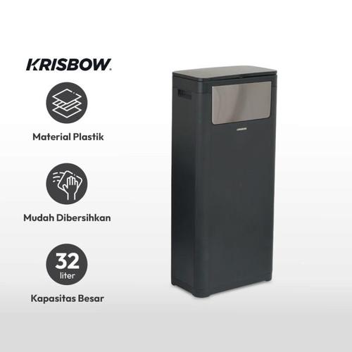 Jual Krisbow Tempat Sampah Front Swing Tong Sampah Wadah Pembuangan ...