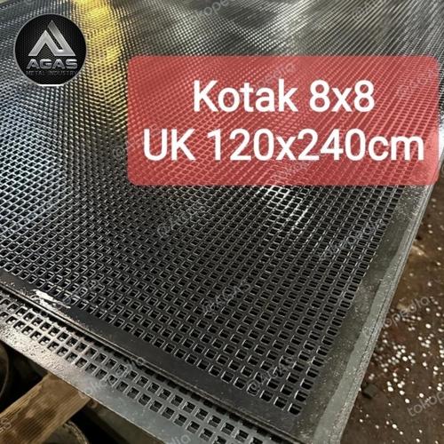 Jual Plat Lubang Perforated Kotak Besi UK 120x240 cm Varian Baru ...
