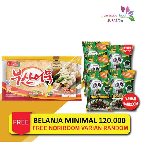 Jual Busan Eomuk Halal / Odeng Korea Fish Cake 200g+Bumbu / Cemilan ...