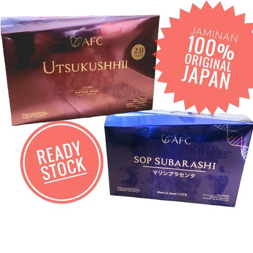Jual SUBARASHIl UTSUKUSHHIl JAPAN ORIGINAL 100% - #suba+utsu 1pkt ...