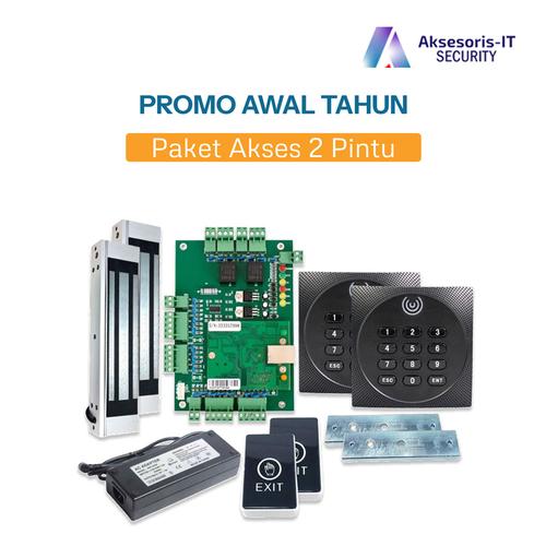 Jual Akses Pintu Akses Kontrol 2 Pintu Access Control RFID Dengan ...