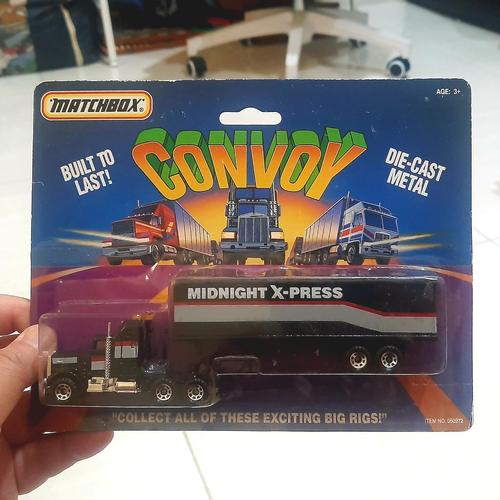 Promo MATCHBOX CONVOY VINTAGE 1991 KENWORTH AERODYNE MIDNIGHT X-PRESS ...