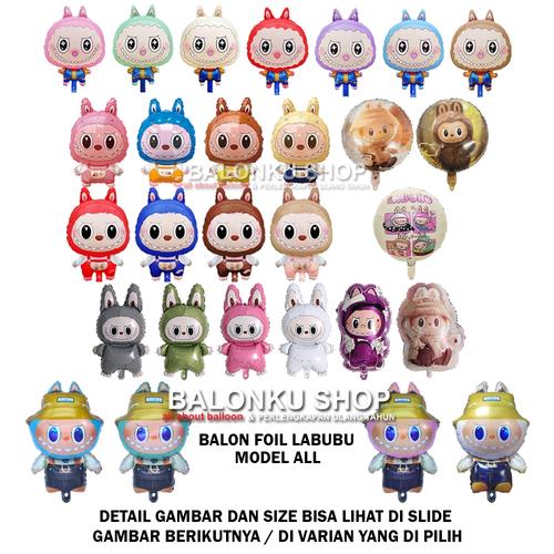 Jual Balon Foil Labubu / Balon Labubu / Balon Boneka Labubu / Balon ...