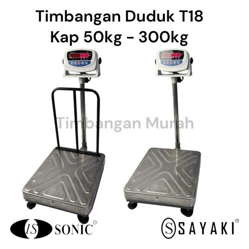 Jual Timbangan Digital , Duduk , Industri , SAYAKI , SONIC Cap 100kg T18 - Tanpa pagar, 50kg ...