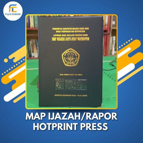Jual MAP RAPORT IJAZAH HOTPRINT TIMBUL MODEL PRESS KURIKULUM MERDEKA ...