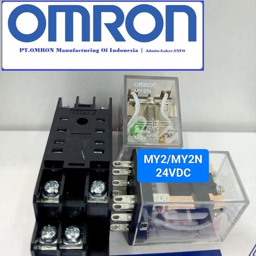 Jual relay Omron original my2n my2 24vdc 8kaki set socket/relay Omron/relay my2n - Jakarta Barat ...