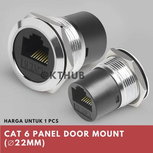 Jual ETHERNET CAT 6 CAT6 CAT5E 5E Panel Mount Wall Mount Door Mount ...