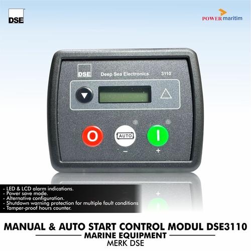 Jual Deepsea Modul Kontrol Genset Manual Type DSE3110 MKII Auto Start Control - Kota Surabaya ...