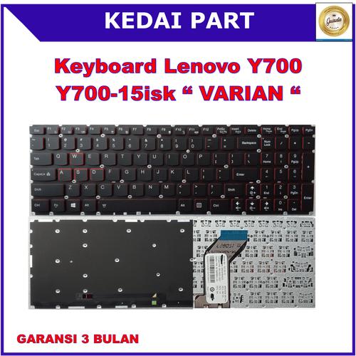 Jual Keyboard Lenovo Ideapad Y700 Y700-15 Y700-15ACZ Y700-15ISE Y700-15ISK Y700-17ISK - Non ...